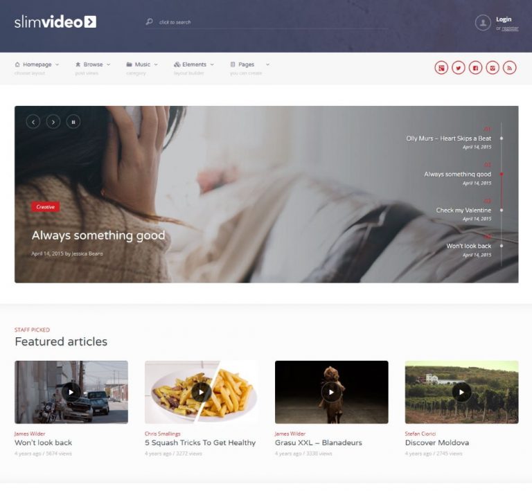 34 Best Free Movie Website Templates in 2023 - Prospected