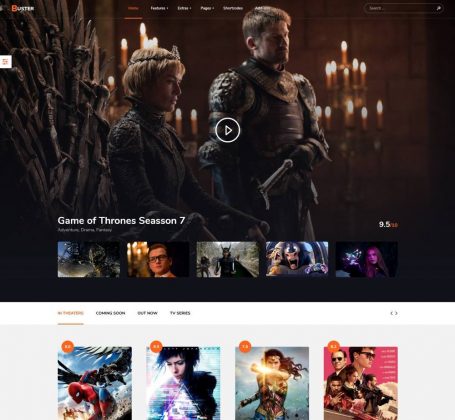 34 Best Free Movie Website Templates in 2020 - Prospected