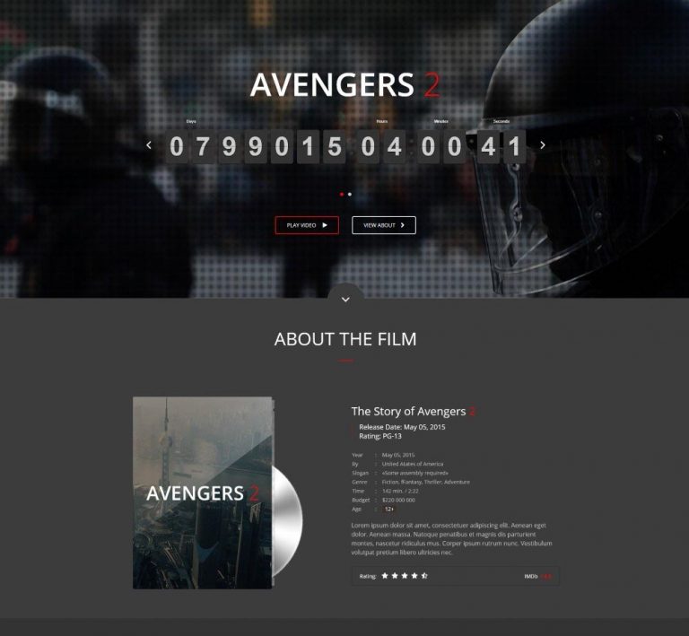 50 Best Movie Templates in 2020 - Prospected