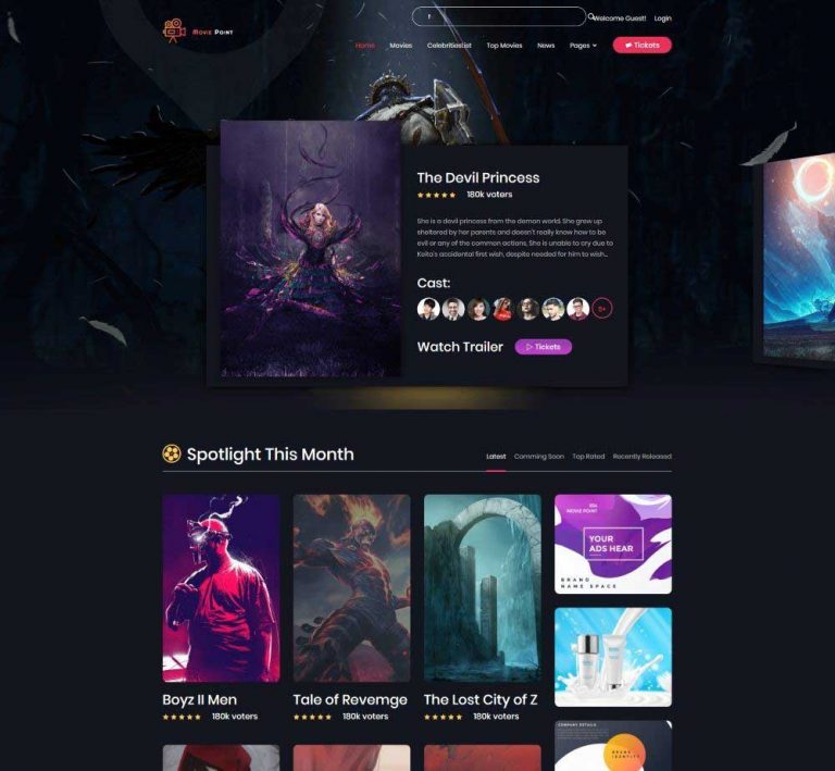 50 Best Movie Templates in 2020 - Prospected