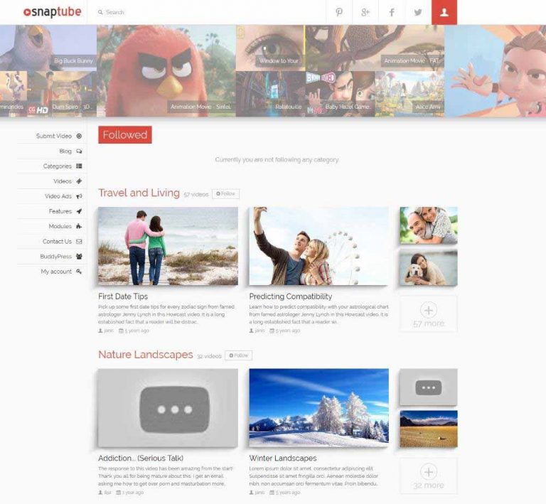 34 Best Free Movie Website Templates in 2023 - Prospected