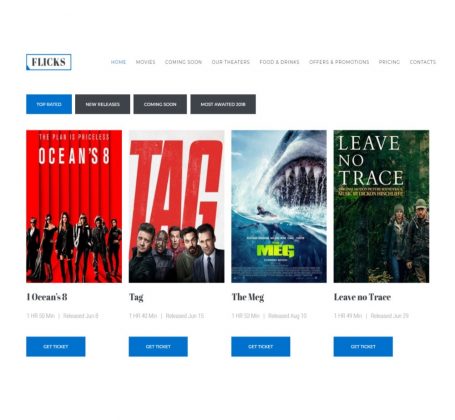 10 Best Movie Bootstrap Templates in 2025 - Prospected